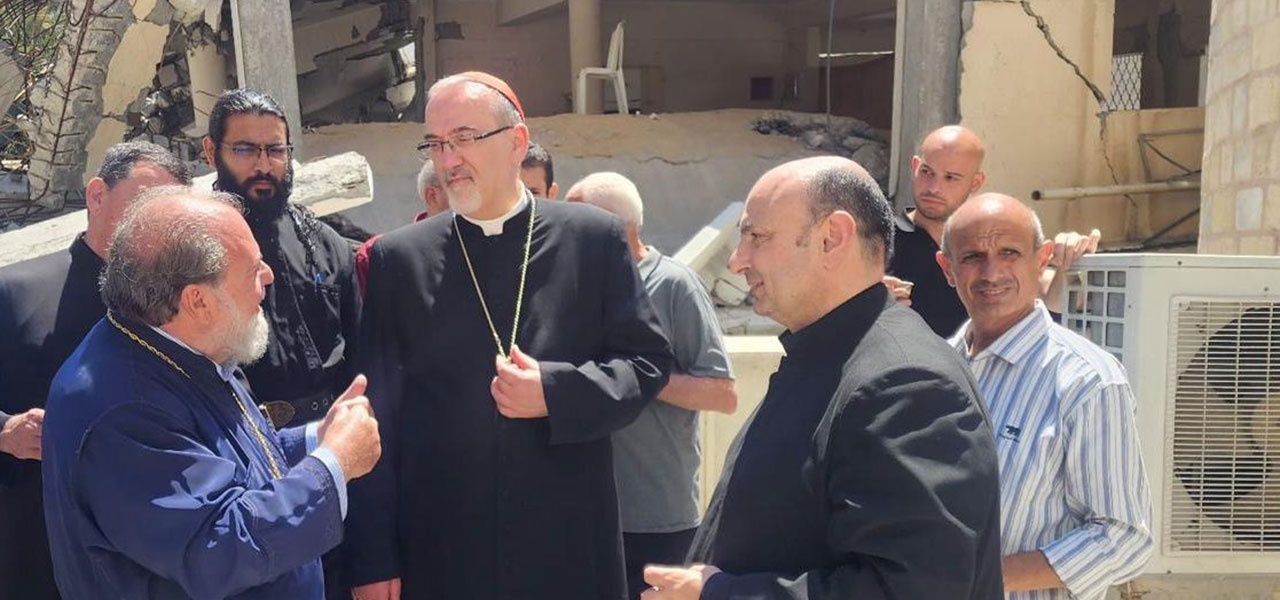 Jerusalem Cardinal Visits Catholic Parish in Gaza - Maryknoll Magazine